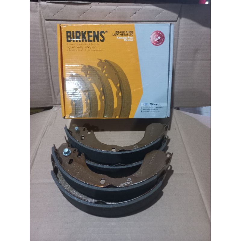 Jual BIRKENS Brake shoe / kampas rem belakang Xpander / Livina / Juke | Shopee Indonesia