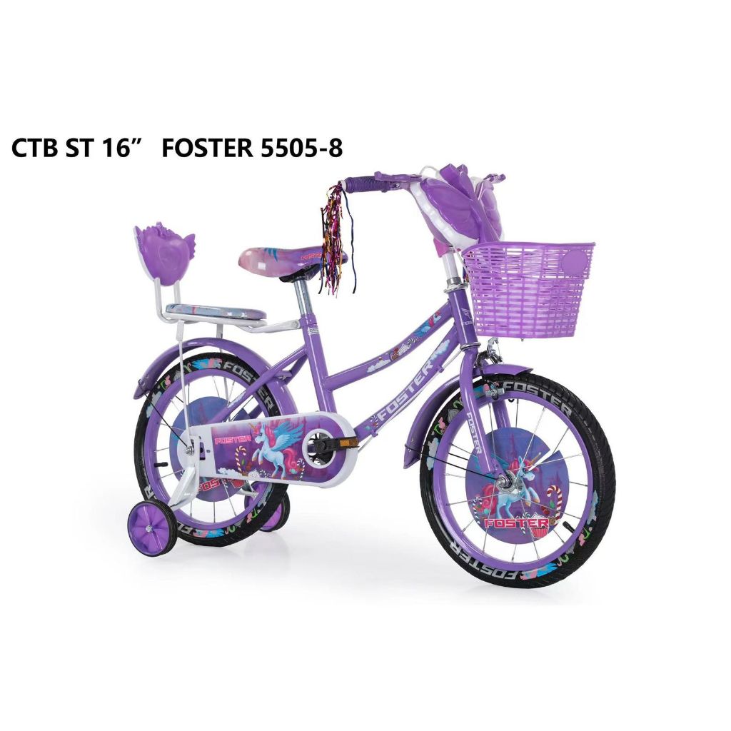 Jual Sepeda Anak CEWEK Mini 12 Foster 5505-8 BAN POMPA 4 -6 TAHUN ...