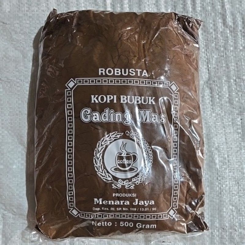 Jual Kopi bubuk gading mas robusta 500g | Shopee Indonesia