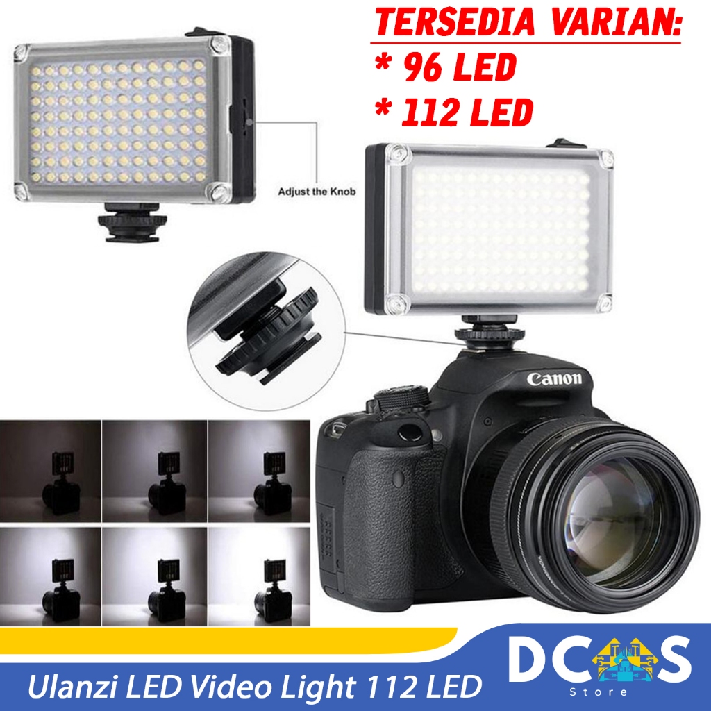 Jual Ulanzi 96 LED 112 LED Video Light 96LED 112LED Lampu Studio Camera ...