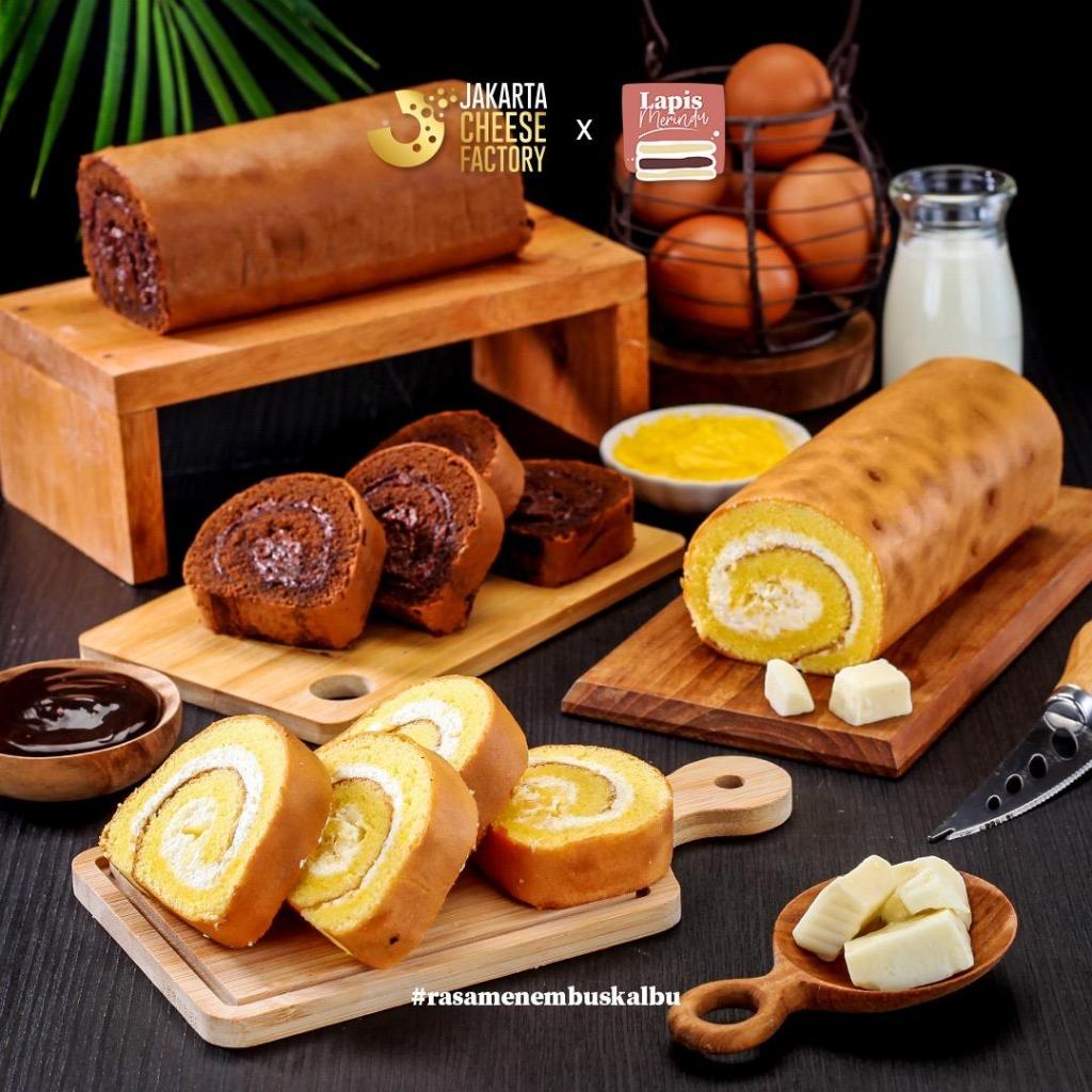 Jual Bolu Gulung (Jakarta Cheese Factory x Lapis Merindu) | Shopee ...