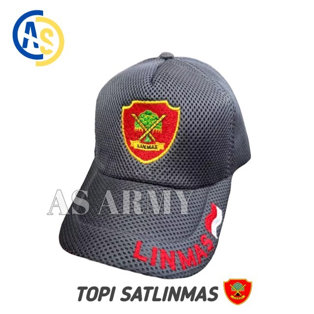 Jual TOPI LINMAS TOPI HANSIP DOUBLEMESH | Shopee Indonesia