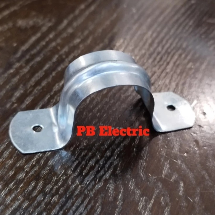 Jual Klem Pipa Galvanize 3/4 Inch / Klem Flexible Metal Conduit 3/4 ...