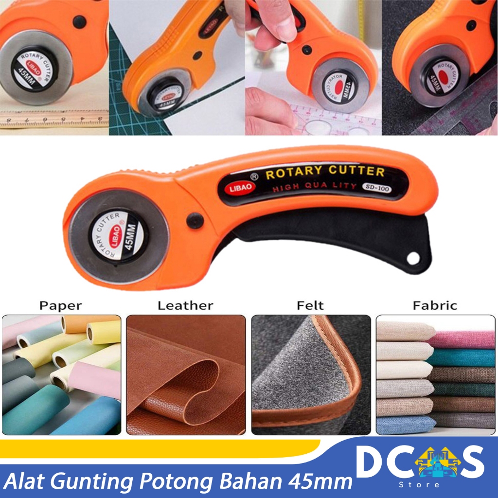 Jual Rotary Cutter 45mm / Alat Gunting Potong Bahan Kain / Refill ...