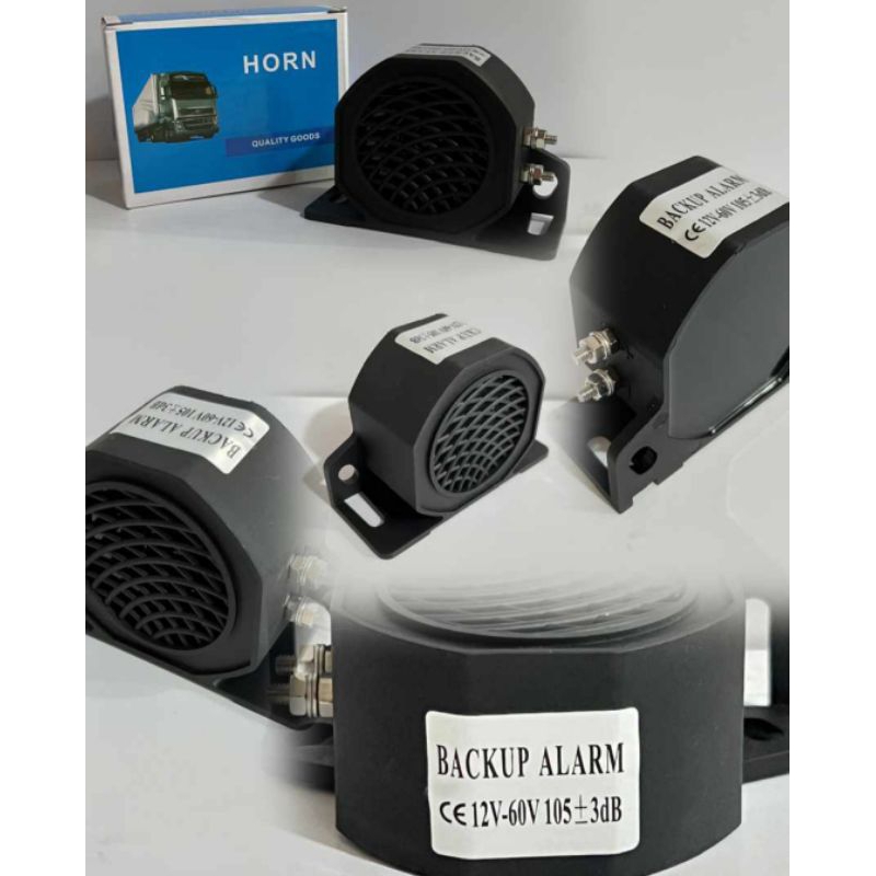 Jual Alarm Mundur Mobil 1 Suara Back Horn/Klakson Mundur Truck & Bus ...