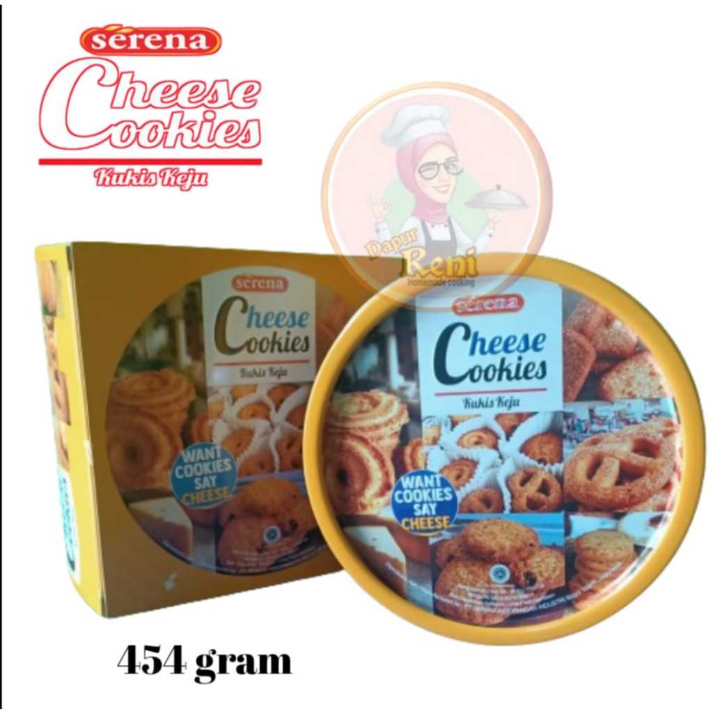 Jual Serena Cheese Cookies kemasan kaleng 454 gram/kue lebaran | Shopee ...
