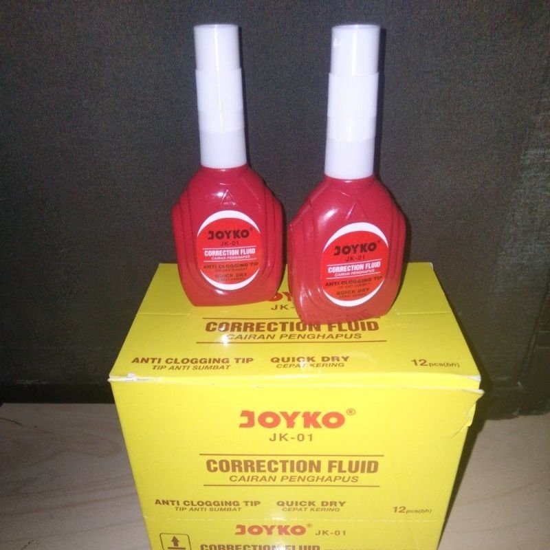 Jual Stipo / Correction Fluid Joyko JK - 01 / Tip-ex cepat kering ...