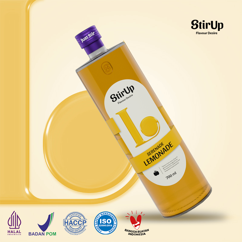 Jual StirUp Serenade Lemonade - Gourmet Syrup Rasa Lemon - Glass ...
