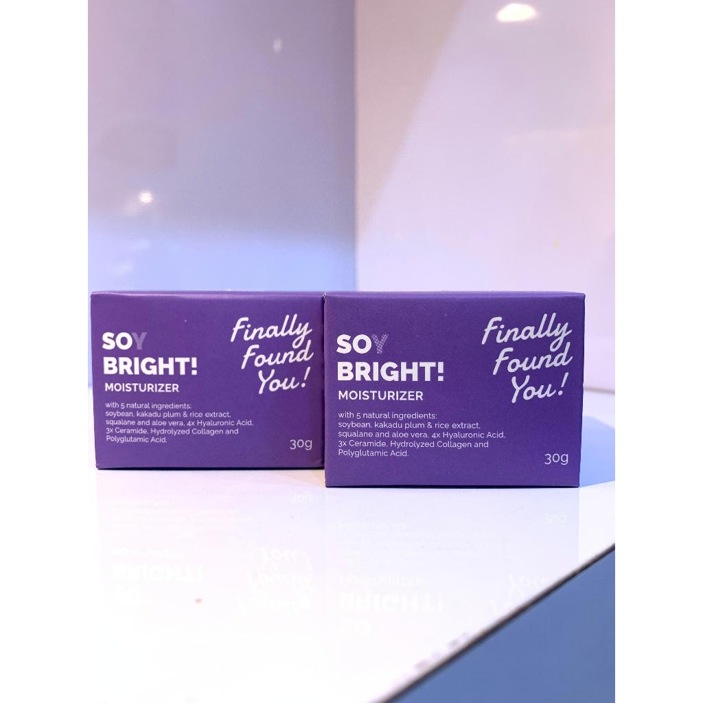 Jual FINALLY FOUND YOU | SOY BRIGHT MOISTURIZER 30GR | Shopee Indonesia