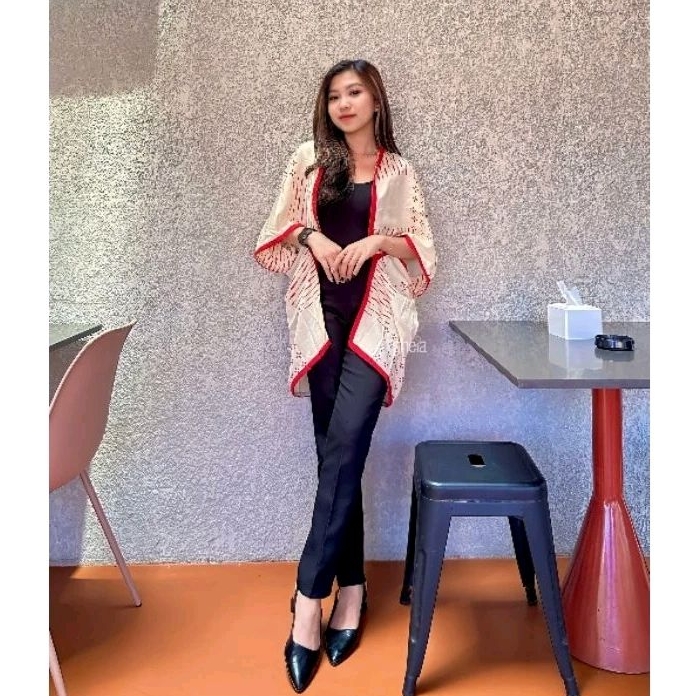 Jual Batik Gheia - Outer Batik Minimalis | Shopee Indonesia