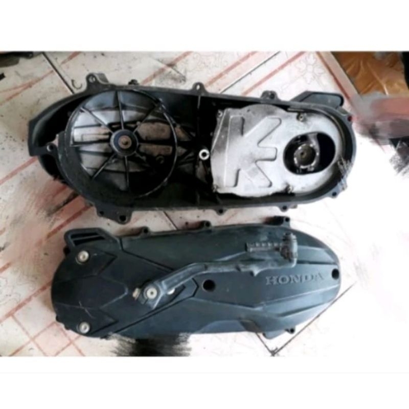 Jual blok cvt Vario 125 led 150 old original second copotan | Shopee ...
