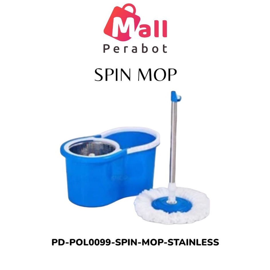 Jual KP8 Mall Perabot AFFKH Spin Mop Multifungsi Alat Pel Bucket Lantai ...
