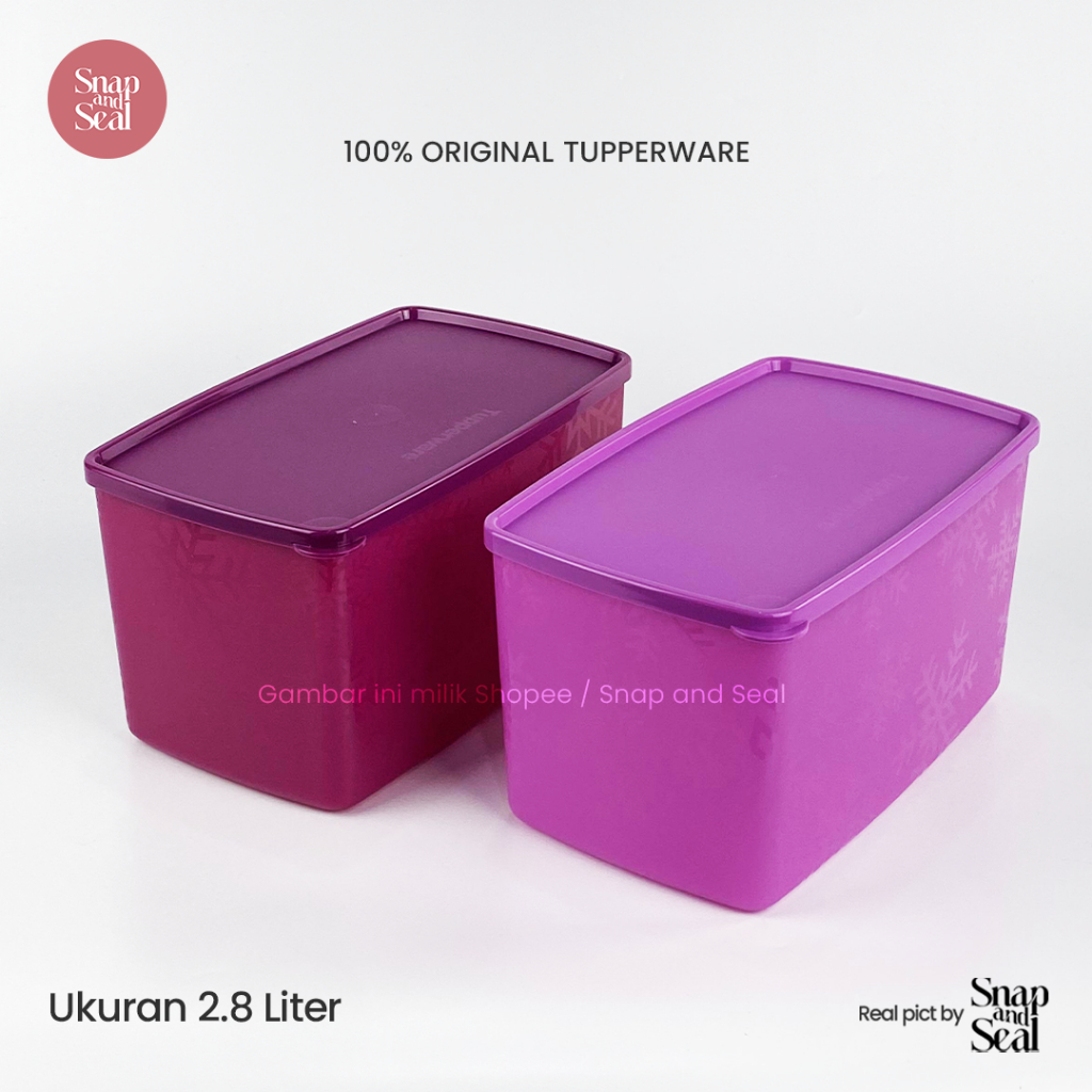 Jual Tupperware Frosty Pak n stor 2.8 Liter | Shopee Indonesia