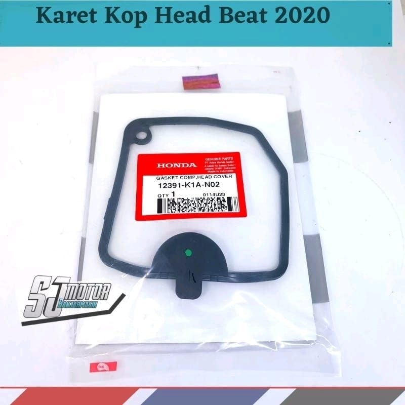 Jual Karet Gasket Seal Head Cover Kop AHM Beat LED Street Delux 2020 ...