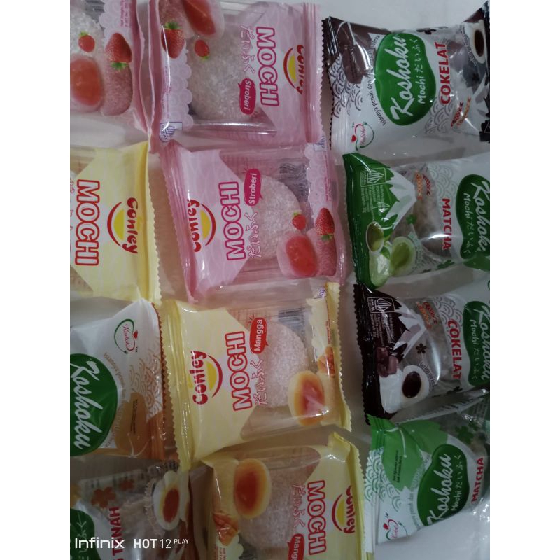Jual mochi viral aneka rasa cemilan anak anak isi 12pcs | Shopee Indonesia