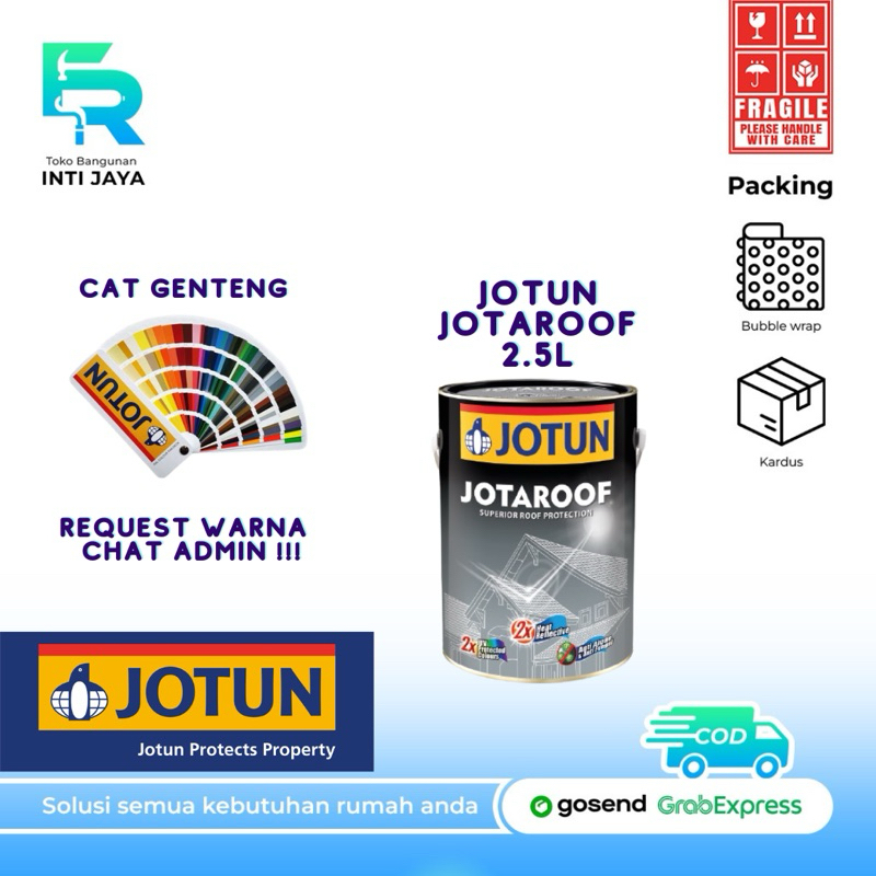 Jual Jotun Jotaroof Cat Genteng 2.5L | Shopee Indonesia