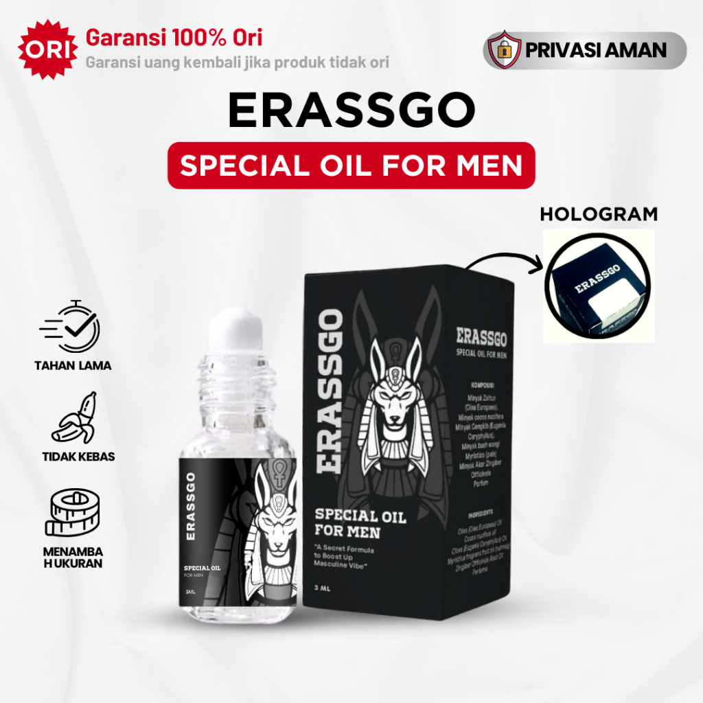 Jual [2 BOTOL] OBAT OLES ERASSGOO ROLL ON ORIGINAL | Shopee Indonesia