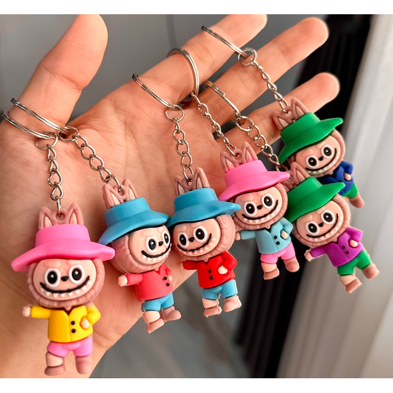 Jual Gantungan Kunci Labubu Key Chain Labubu Karakter Labubu | Shopee ...