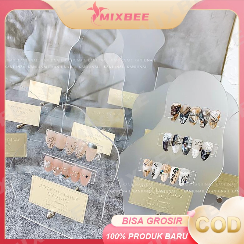 Jual STAND DISPLAY KUKU PALSU BAHAN AKRILIK / GELPOLISH / NAIL ART ...