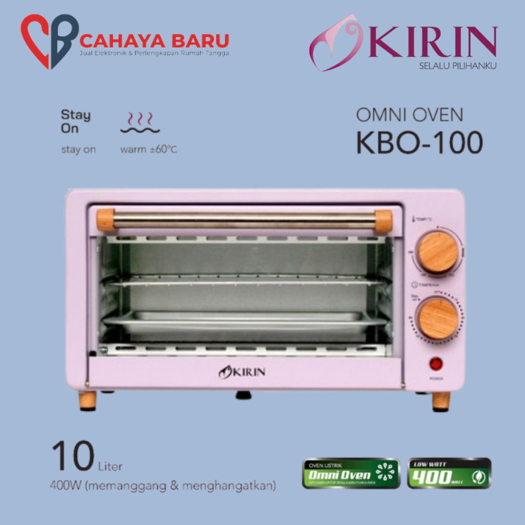 Jual KIRIN BEAUTY OVEN KBO 100 PP/W | Shopee Indonesia