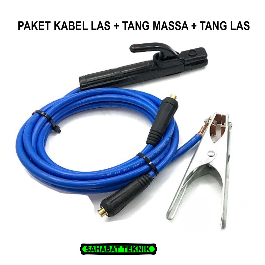 Jual PAKET SET Lengkap Tang Las + Tang Massa + Kabel 1.5 Meter Stang Las Listrik Universal ...