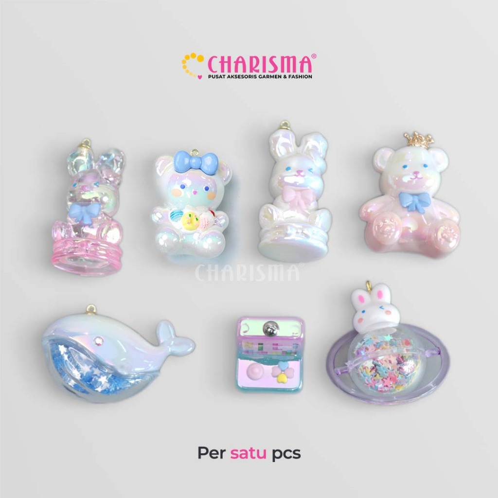 Jual Charisma Mote 3D Luxury UV - Manik 3D Luxury - Harga Per Pcs ...