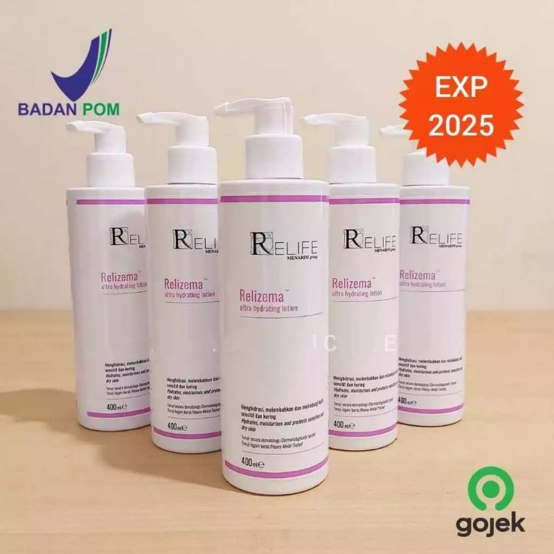 Jual RELIFE RELIZEMA ULTRA HYDRATING LOTION 400ML | Shopee Indonesia