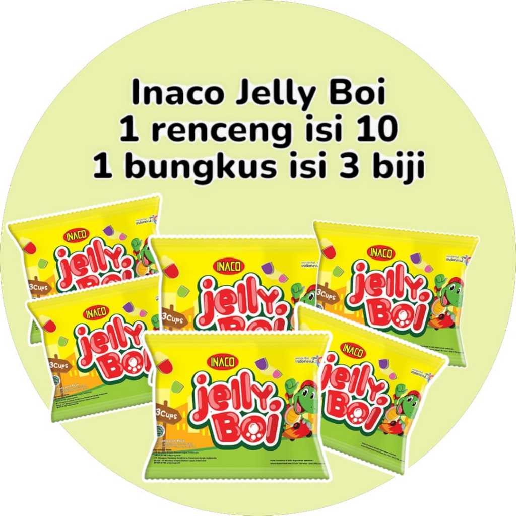 Jual JELLY INACO JELLY BOI (1 RENCENG ISI 10 BUNGKUS) | Shopee Indonesia