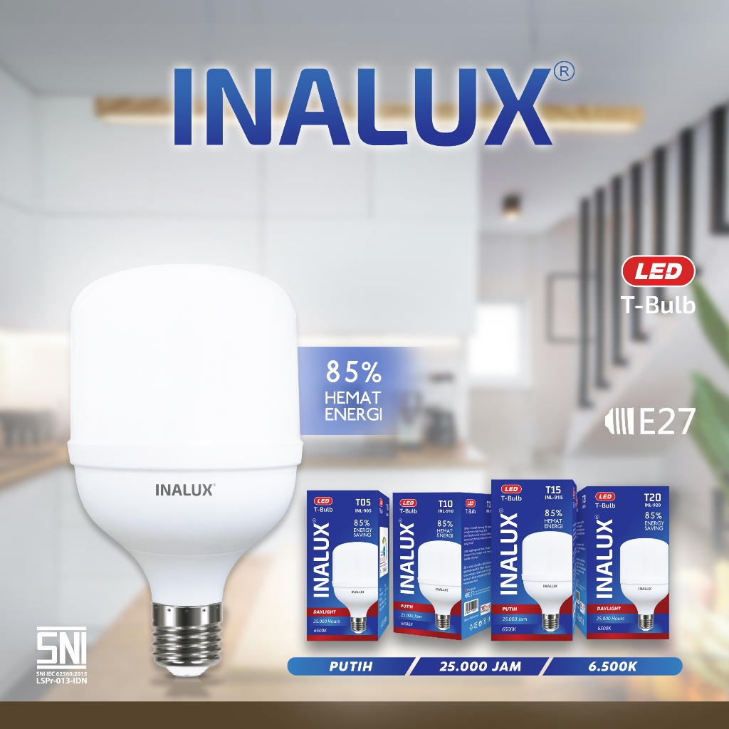 Jual LAMPU LED MURAH GILA NYARI PERKARA 5-40 INALUX LED TABUNG CAPSULE ...