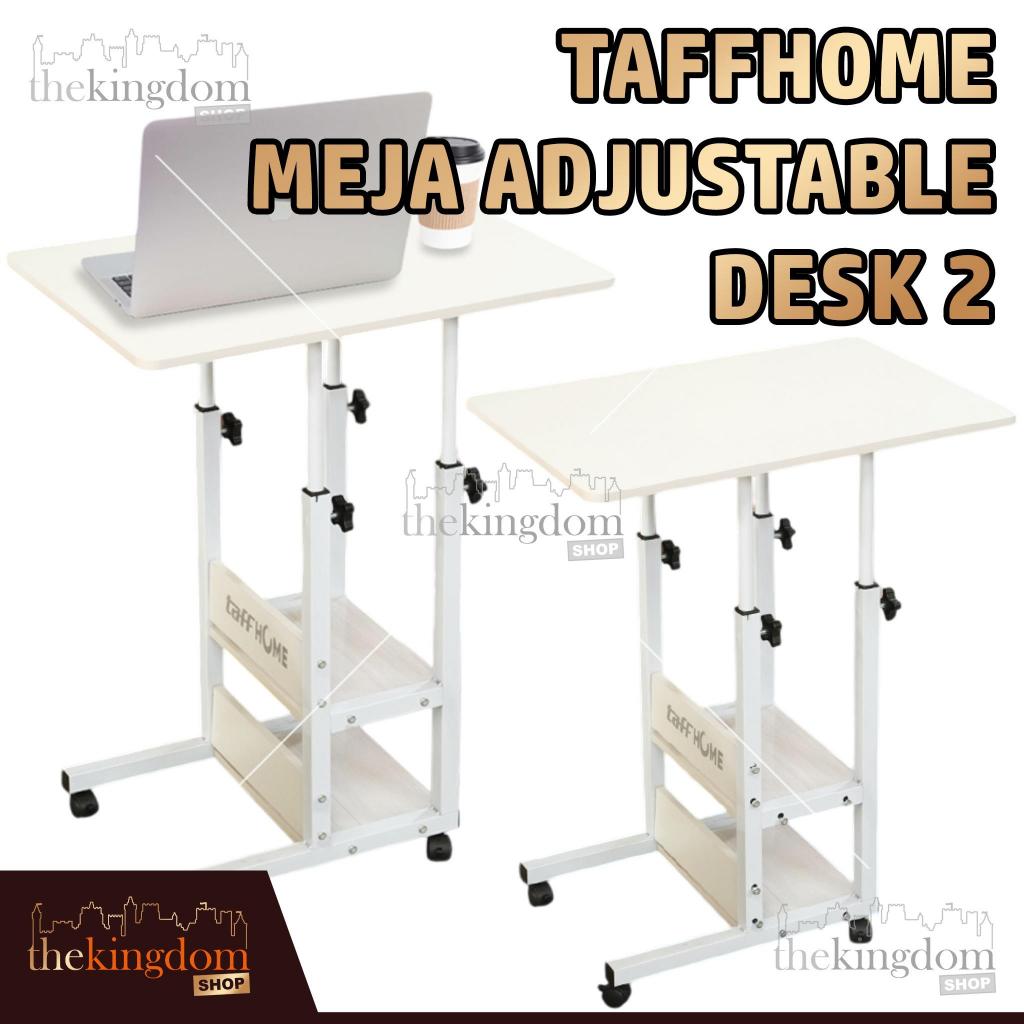 Jual TaffHOME Meja Laptop Adjustable Portable Work Desk 2 Layer Rack ...