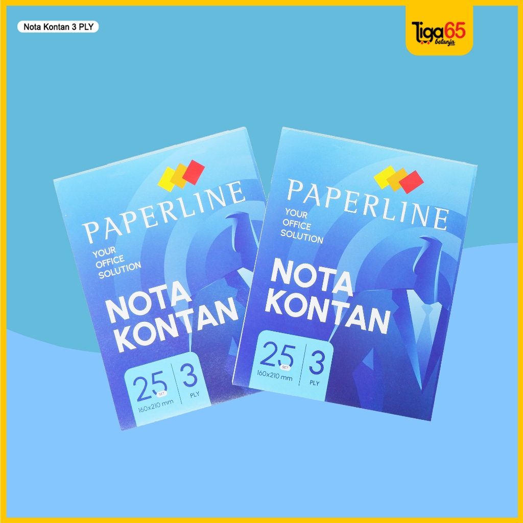 Jual Buku Nota Kontan B3 Ncr Paperline/Nota Besar 3 Ply/Nota Kontan ...
