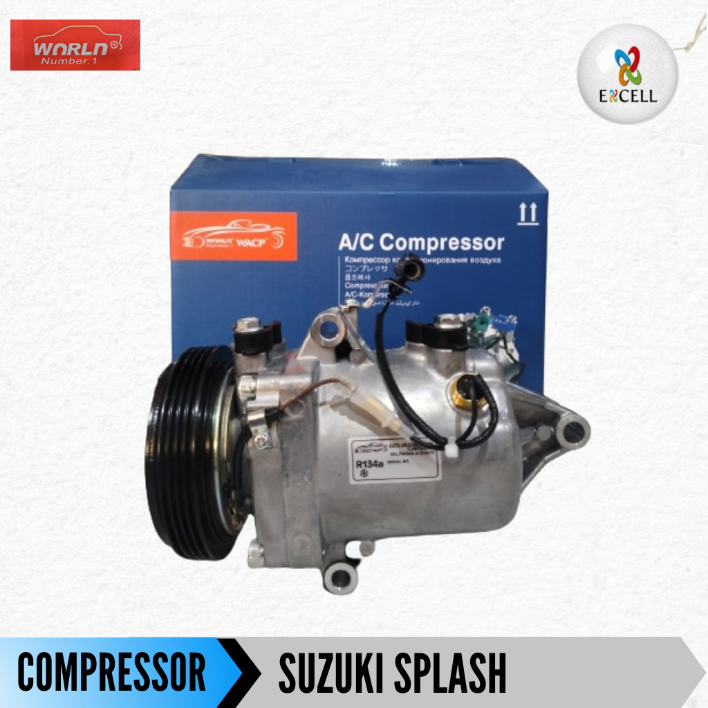 Jual Compressor Kompresor Ac Mobil Suzuki Splash karimun estilo 3 ...