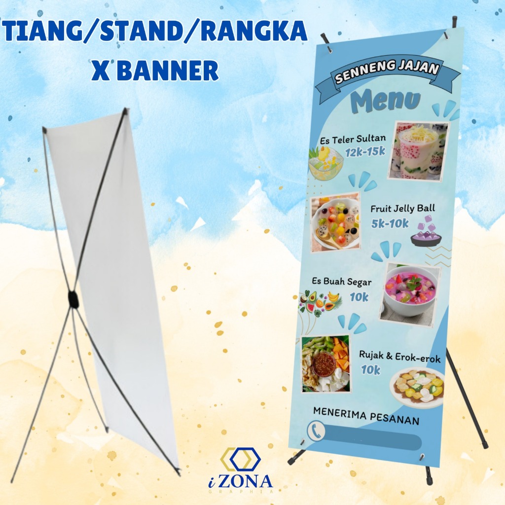 Jual TIANG/STAND/RANGKA X BANNER | Shopee Indonesia