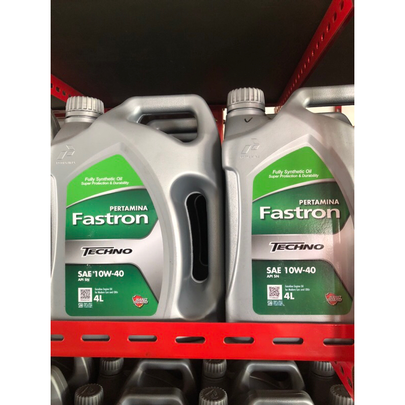 Jual Oli Pertamina Fastron Techno SAE 10w-40 (4L) | Shopee Indonesia