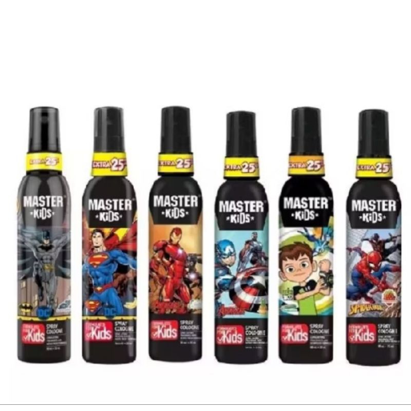Jual MASTER KIDS SRAY COLOGNE 100ML | Shopee Indonesia