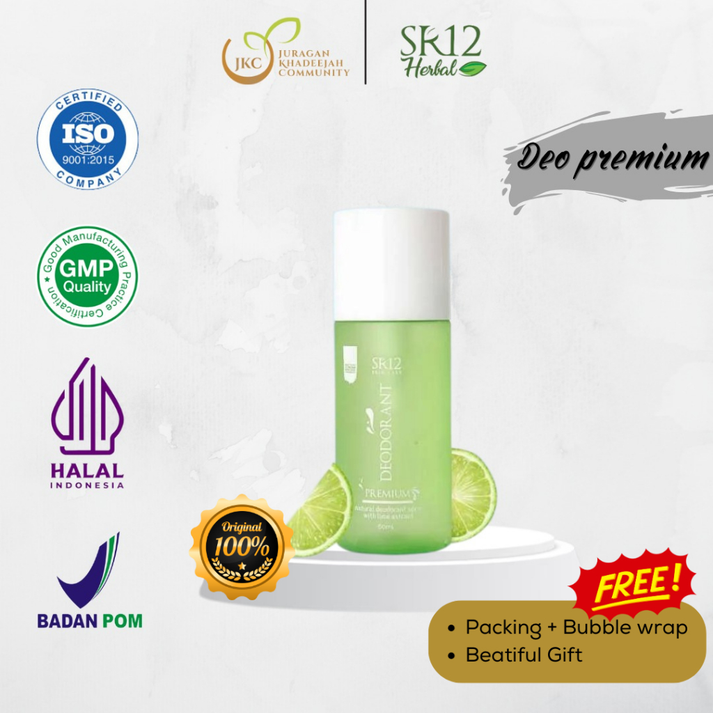 Jual Deodorant Spray SR12 I Deodorant SR12 Premium | Deo Spray Tawas ...