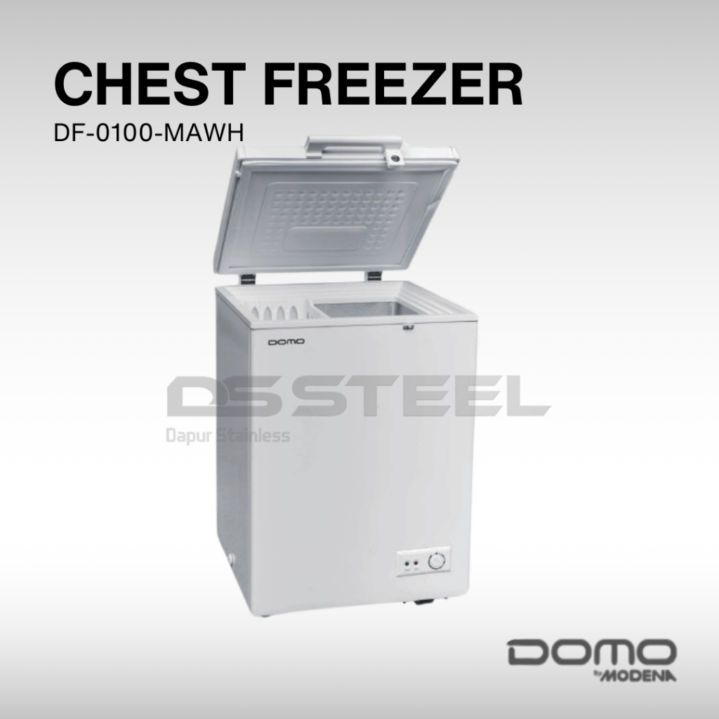 Jual Chest Freezer DOMO DF 0100 MAWH / Freezer Box DOMO DF-0100-MAWH ...