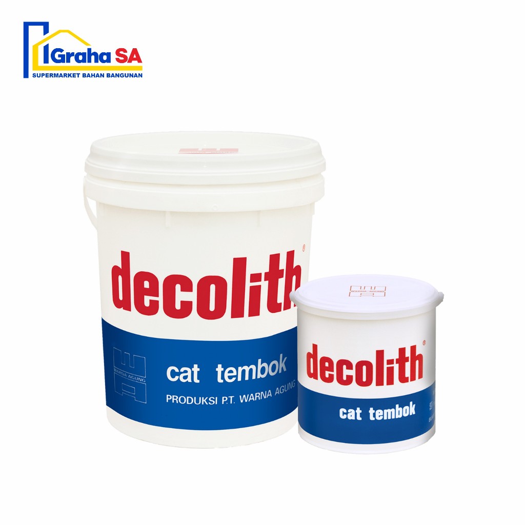 Jual CAT TEMBOK DECOLITH 25 KG | Shopee Indonesia