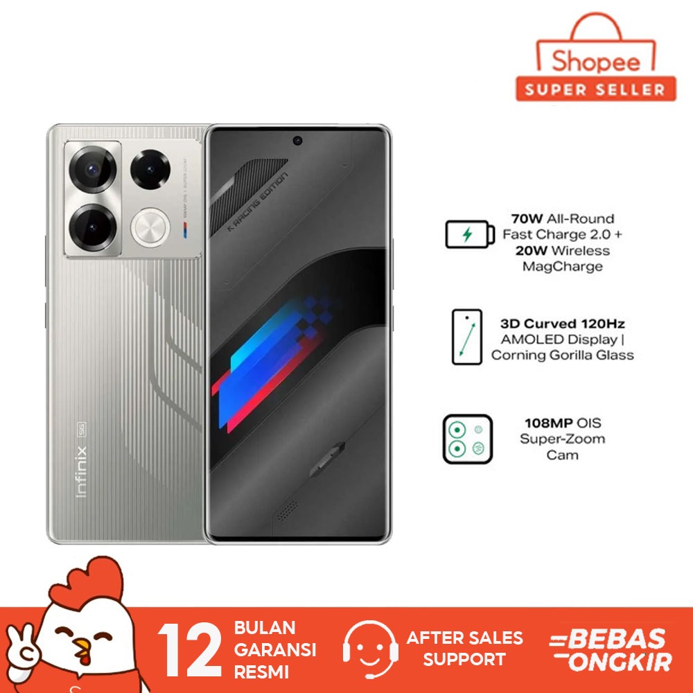 Jual Infinix Note 40 BMW Pro 5G Racing Edition 8/256 GB Garansi Resmi ...