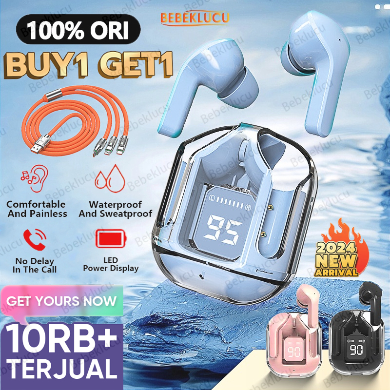Jual 【COD】Bluetooth Earphone In Ear Wireless TWS Air31 Stereo Bass LED ...
