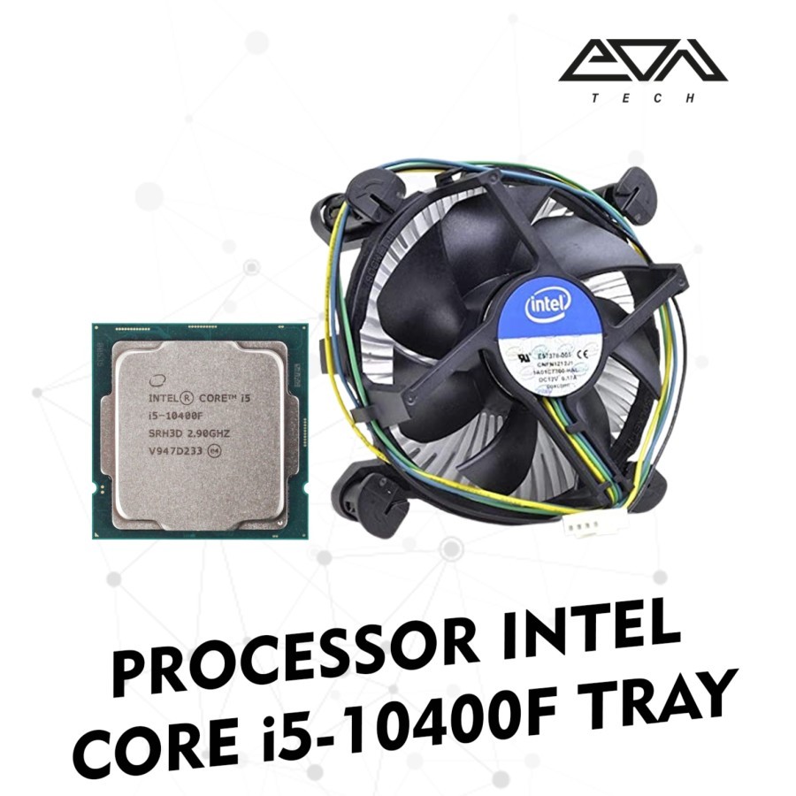 Jual Intel Core i5 10400F Processor Tray + Fan CPU(socket 1200 | H410 ...