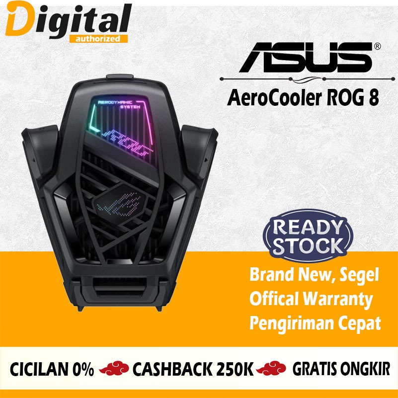 Jual ASUS ROG AeroActive Cooler X For ROG 8/ROG 8 Pro FunCooler Cooling ...