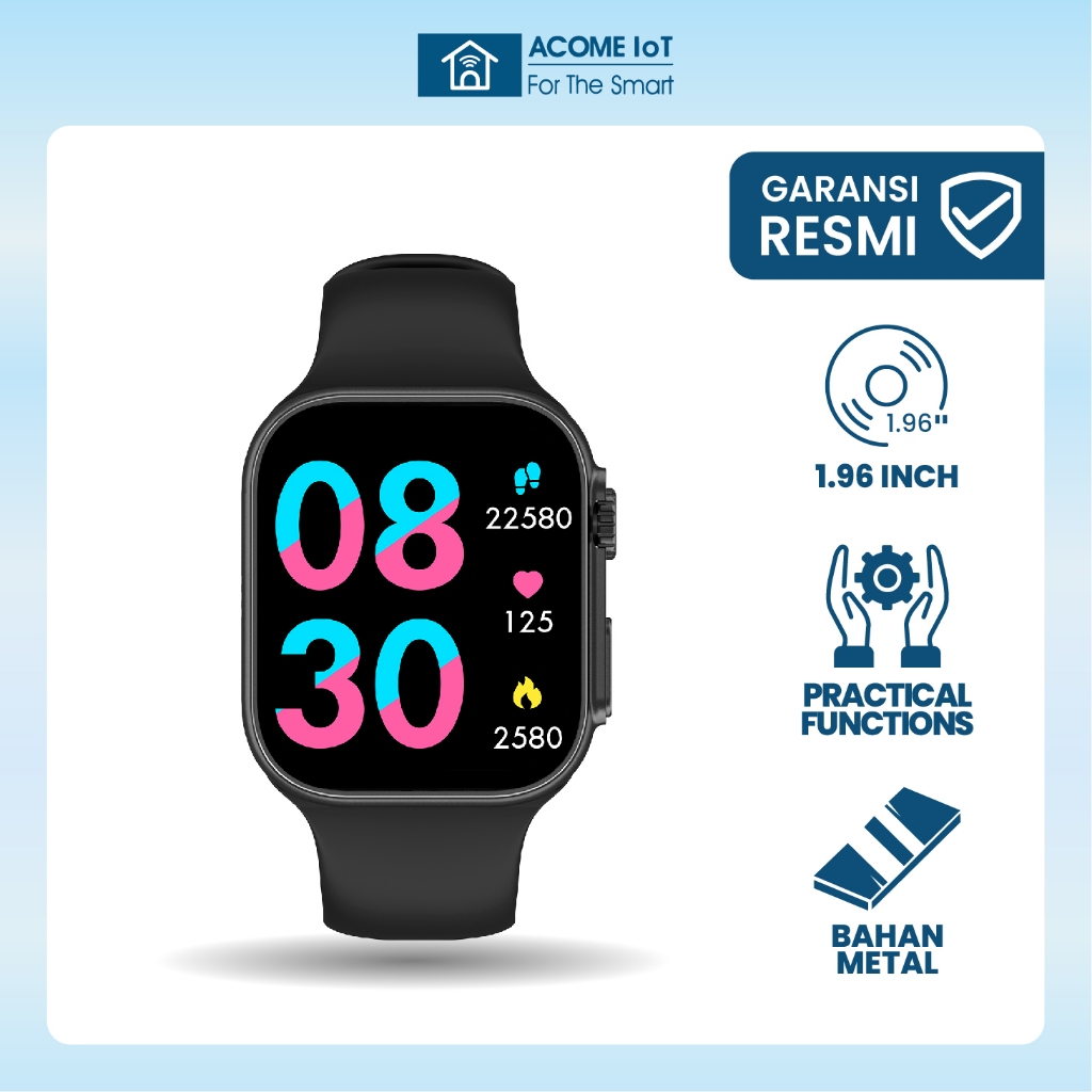 Jual ACOME Smart Watch S1 PLUS Jam Tangan Digital / Smartwatch Touch ...