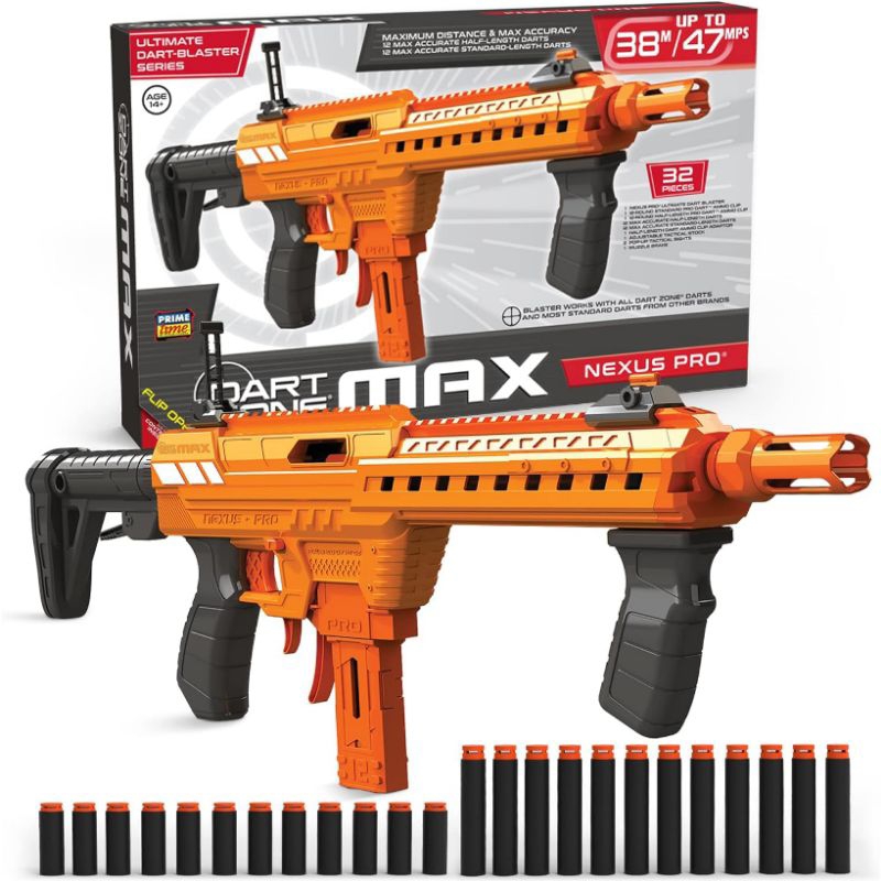 Jual Dart zone max Nexus pro ultimate dart blaster original mainan ...