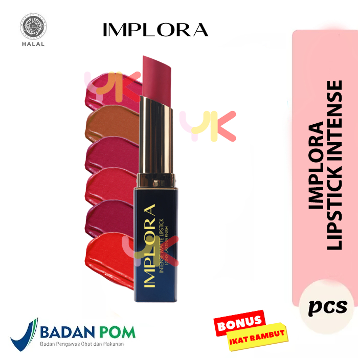 Jual IMPLORA INTENSE MATTE LIPSTICK LONG LASTING FINISH | Shopee Indonesia