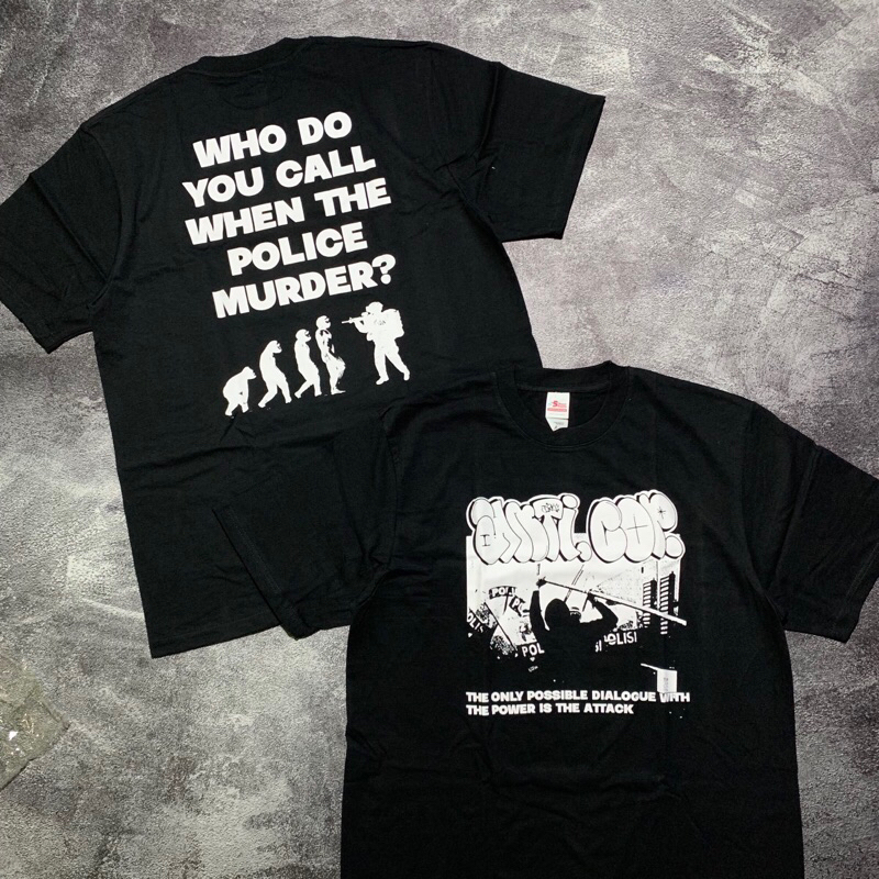 Jual Durgahayu - Anti Cop | Official Merchandise T-Shirt | Shopee Indonesia