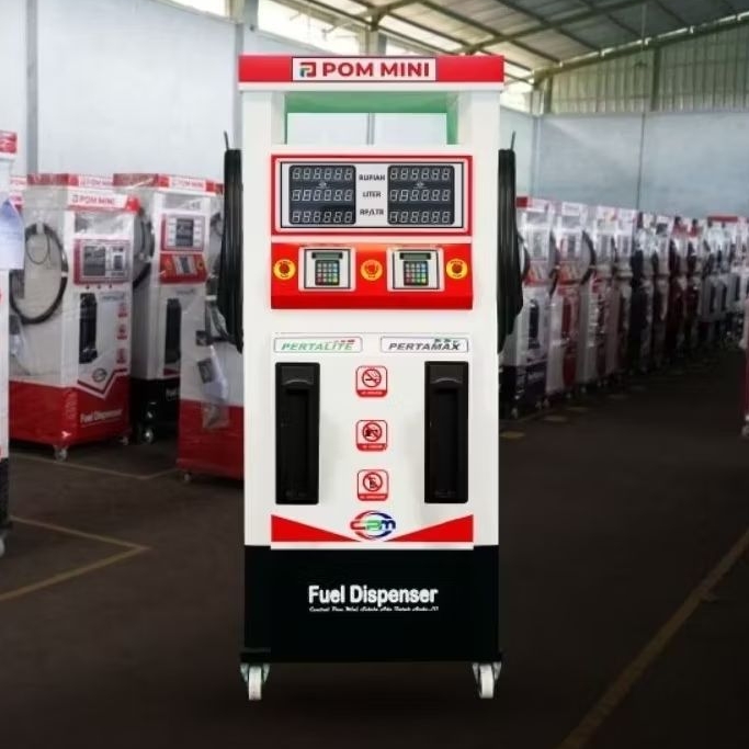 Jual POM MINI - Pertamini Digital 2 Nozzle SLIM 2 x 100 Liter (Produk ...