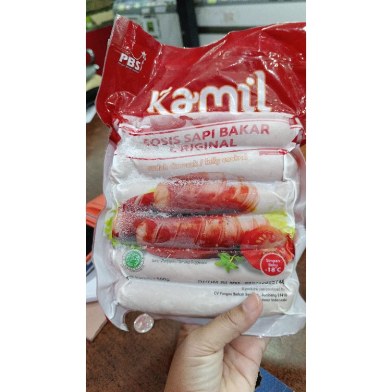 Jual Sosis Sapi Kamil Original 500gr - Toko Buah Darto Jaya | Shopee ...