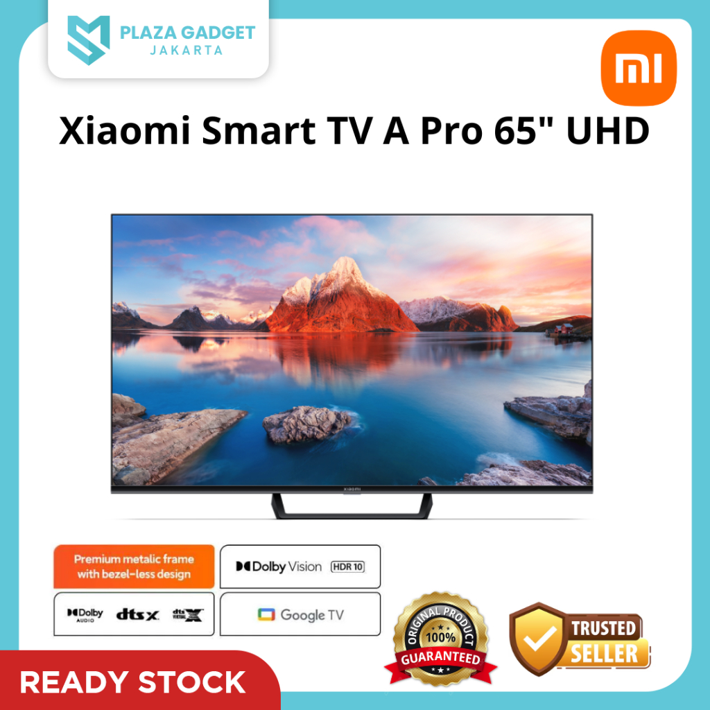 Jual Xiaomi Smart TV A Pro 65 UHD | TV Xiaomi 65 inch A Pro 4K Ultra HD ...