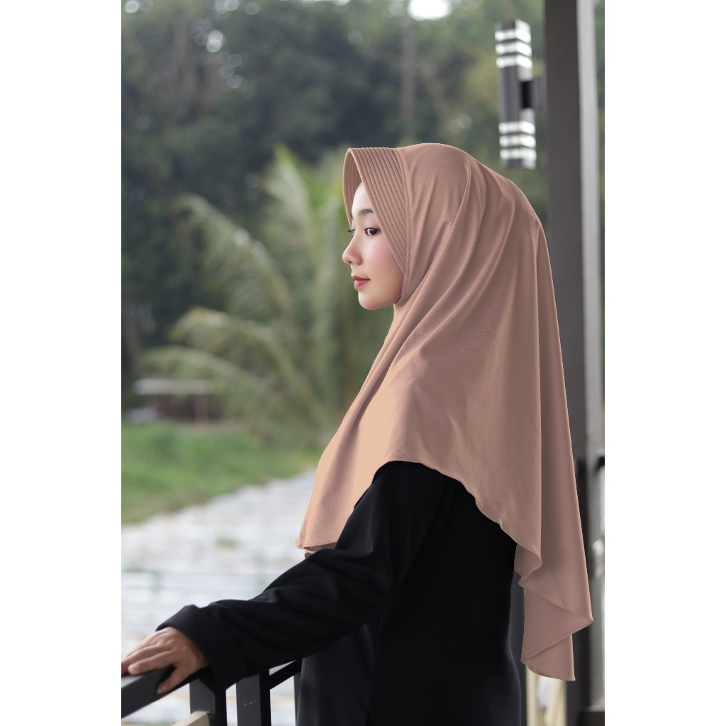 Jual Hijab Bergo Instant | Basic Hijab Daily | Bergo Talita jersey Premium | Shopee Indonesia